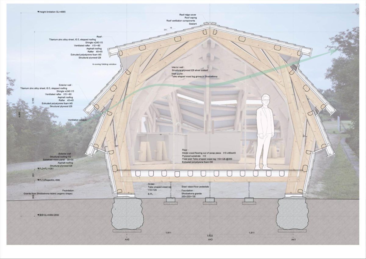 小豆島 The GATE LOUNGE – VUILD ARCHITECTS
